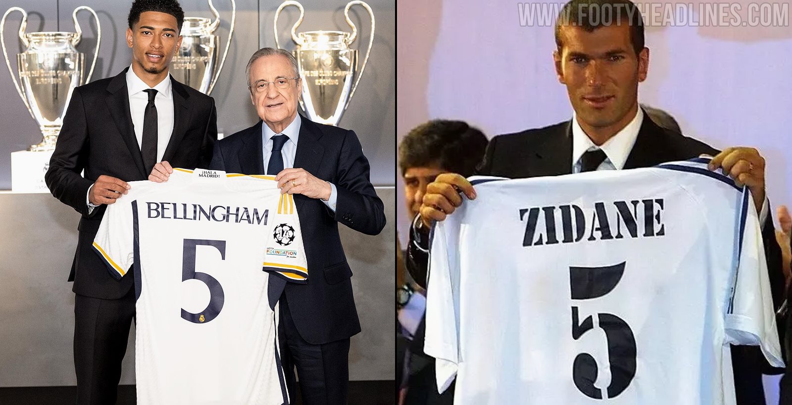 Bellingham Chooses Zidane's Number 5 Shirt at Real Madrid - Footy Headlines Bellingham Chooses Zidane's Number 5 Shirt at Real Madrid - Footy Headlines